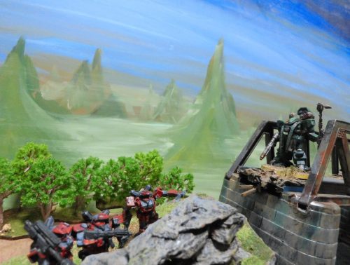 大型対車輌ミサイルを射出するCEF所属の”FLAIL”兵 | ヘヴィギアファン！